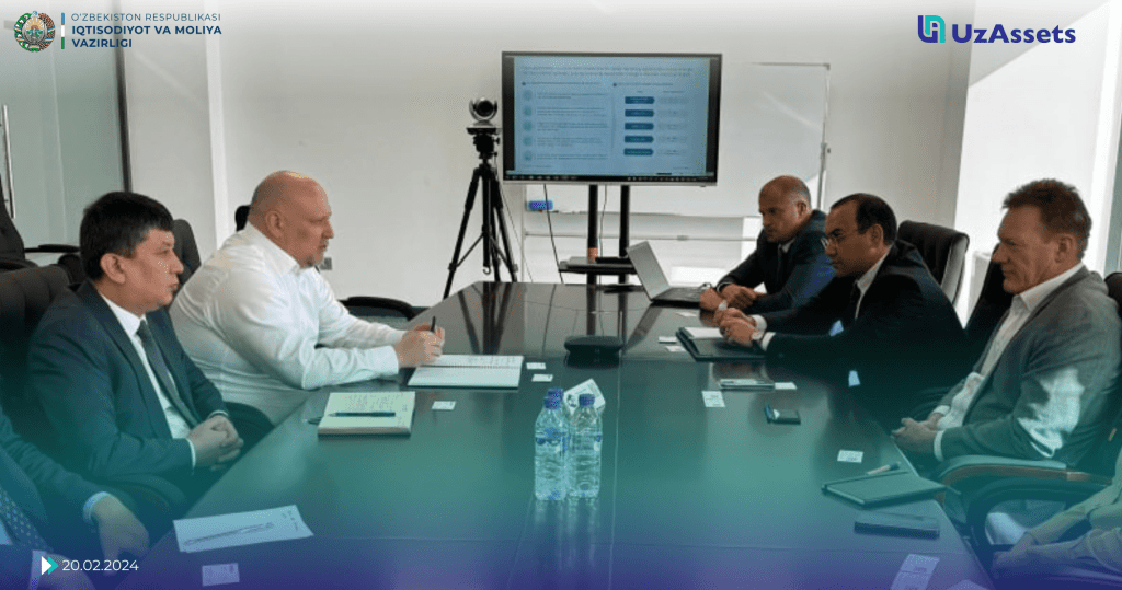 Meeting with representatives of the international company Deloitte ...